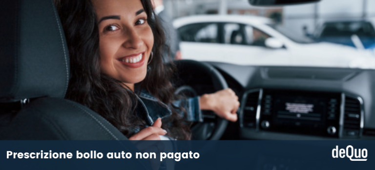 Prescrizione bollo auto: esempio, calcolo, cancellazione bolli non pagati