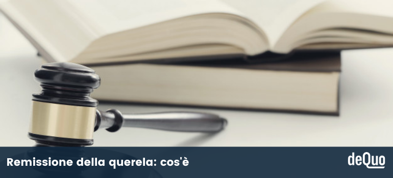 Remissione della querela: significato, chi paga le spese