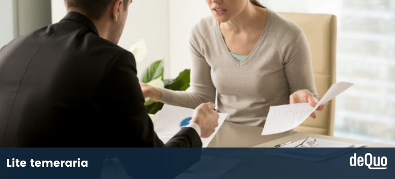 Lite temeraria art. 96 cpc: presupposti, esempio, domanda, quantificazione