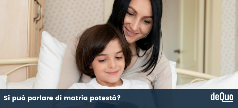 Dalla patria potestà alla responsabilità genitoriale nel diritto di ...